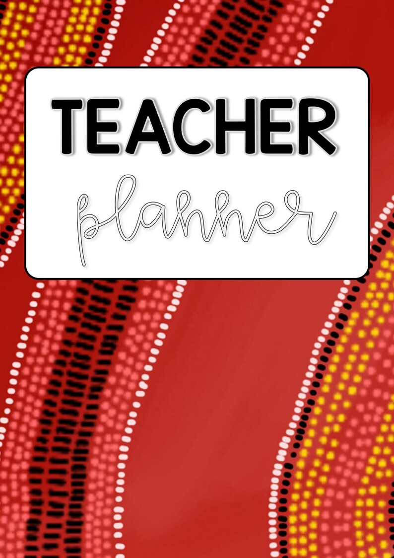 Editable Binder Labels and Spine Labels | Aboriginal Artwork Themed ...