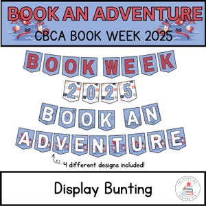 CBCA Book Week 2025 | Book an Adventure | Activity Bundle - Etsy