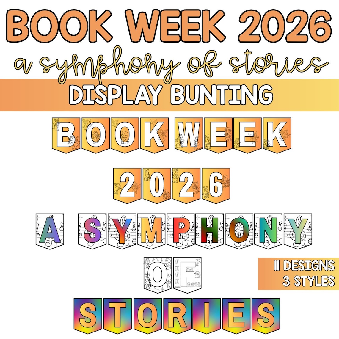 CBCA Book Week 2026 | A Symphony of Stories | Bulletin Board Display ...