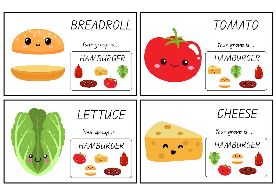 QLD Font Groups of 6 Organisation Pairing Cards | Group Work Partnering ...