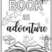 CBCA Book Week 2025 | Book an Adventure | Colouring in Pages - Etsy