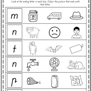 VIC Font CVC Word Work | Ending Letters and Sounds MEGA Bundle ...