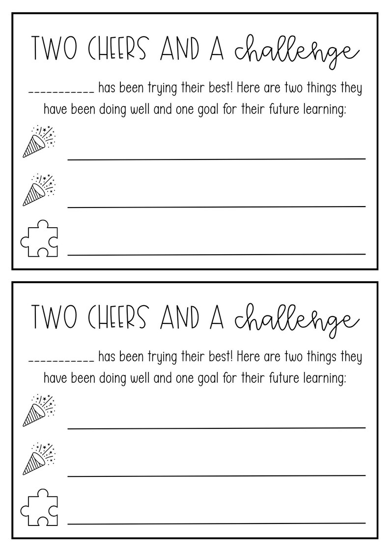 Editable Parent-teacher Conference Toolkit | Printable Forms, Templates ...