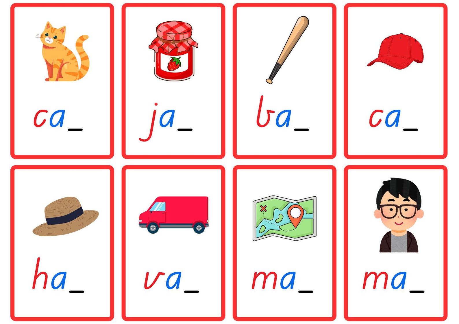 VIC Font CVC Word Work | Ending Letters and Sounds MEGA Bundle ...