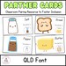 QLD Font | Partner Pairing Cards | Partner Work Student Organisation ...