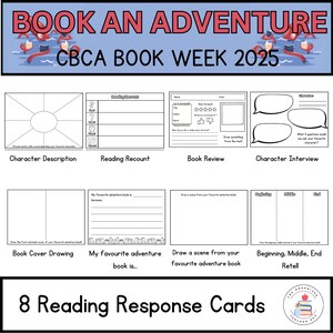 CBCA Book Week 2025 | Book an Adventure | Tri-fold 3D Reading Response ...
