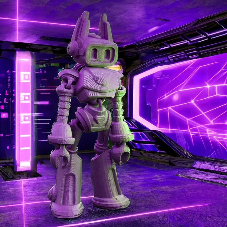 3D STL Robot PRİNT - Etsy