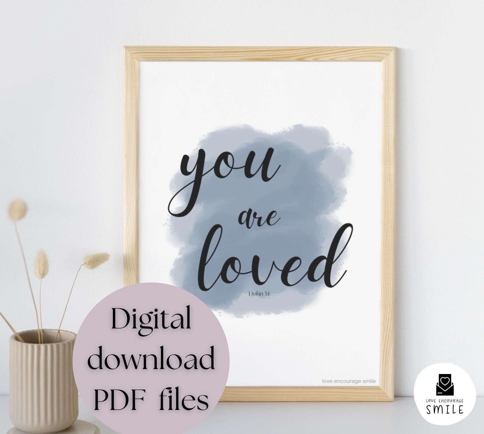 You Are Loved Poster - Digital Download - Etsy