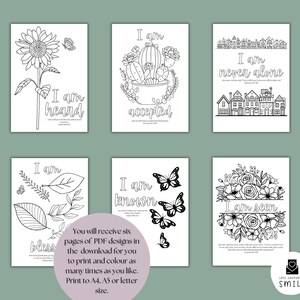 Identity in Christ Colouring Pages - Etsy