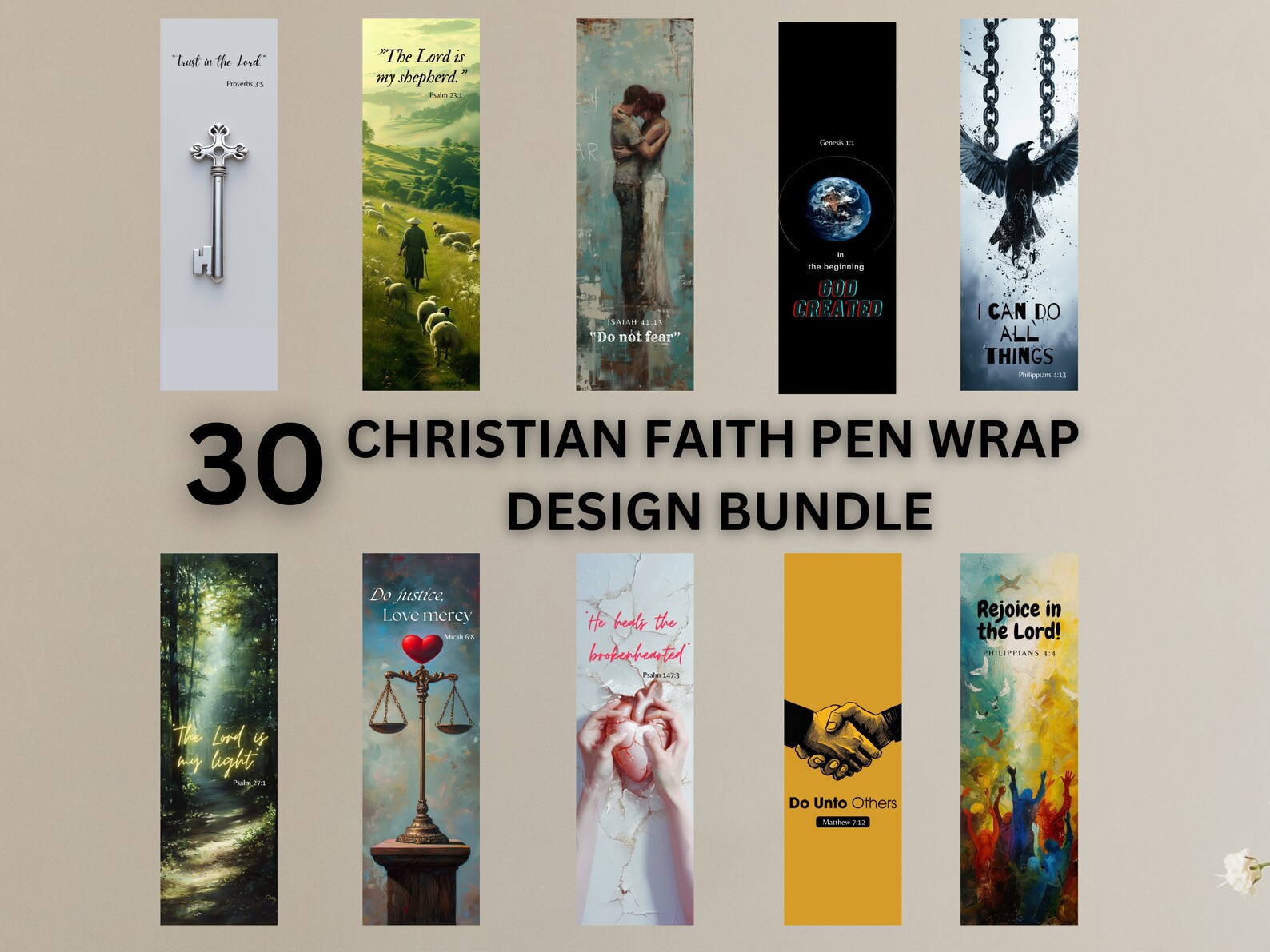 Pen Wrap Sublimation Christian Faith, Bible Verse Pen Wrap Png ...