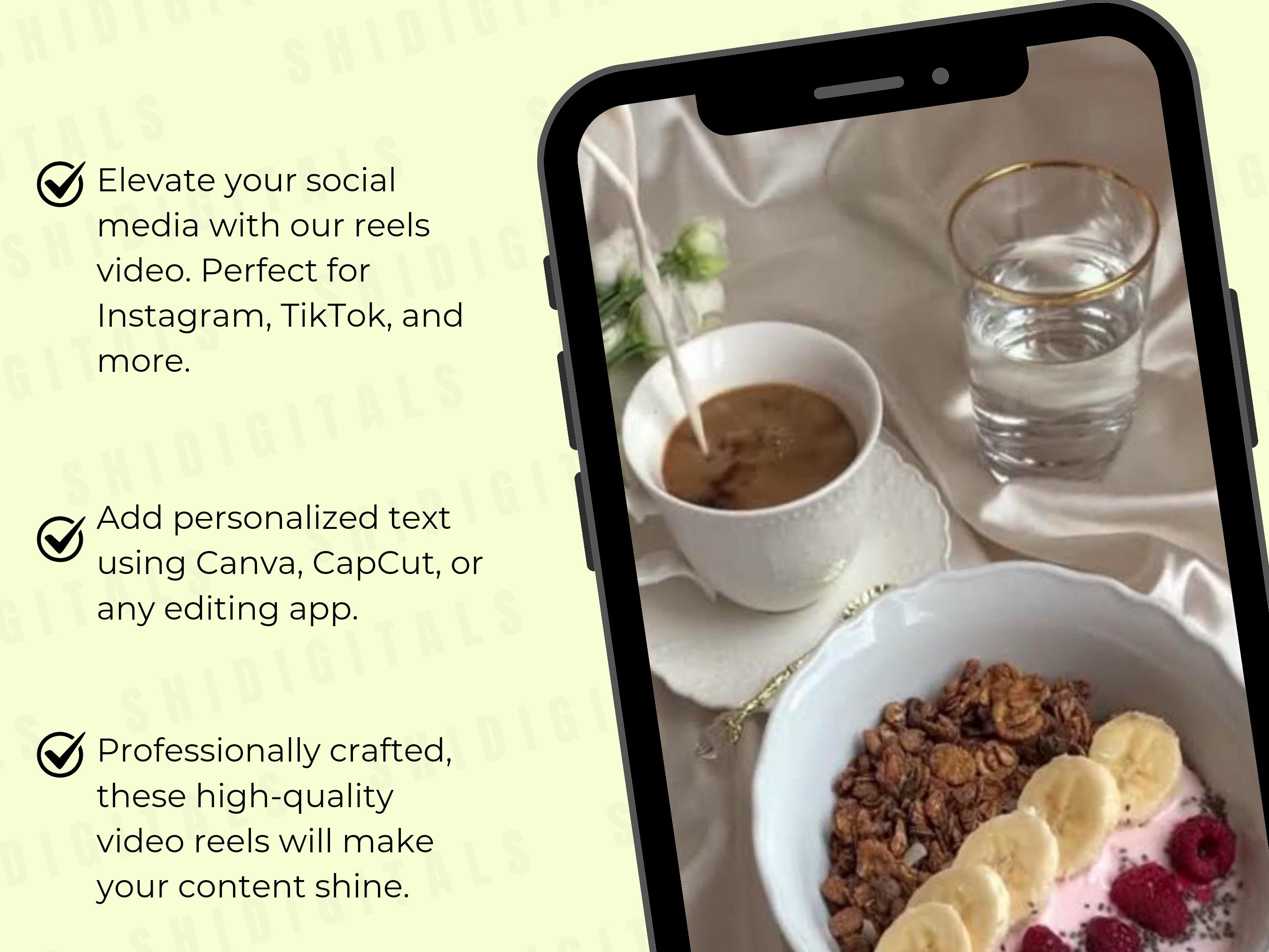 950 Faceless Food Reels: Social Media Video Bundle (PLR & MRR) - Etsy