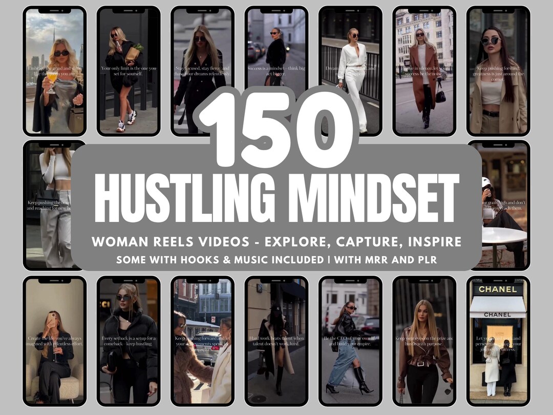150 Hustling Mindset Woman Reels Hustling Mindset Videos Hustling ...