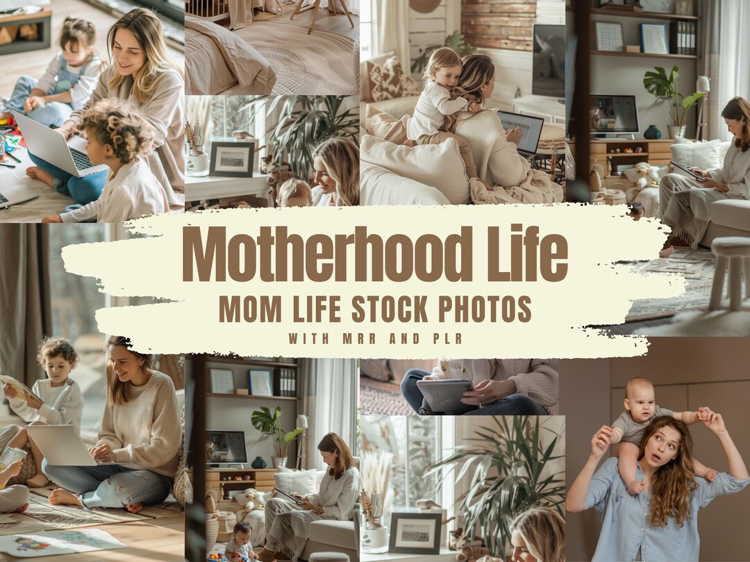 30 Mom Life Stock Photos Motherhood Stock Photos Work From Home Mom ...