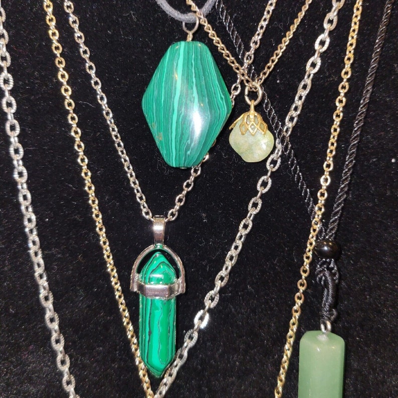Stone Jewelry Lot 23 Pcs, Necklaces, Bracelet, Earrings, Pendants ...