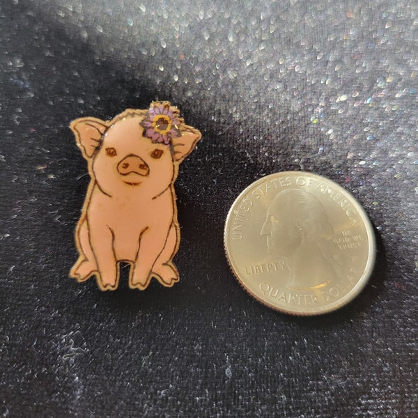 Pig Lapel Pin - Etsy