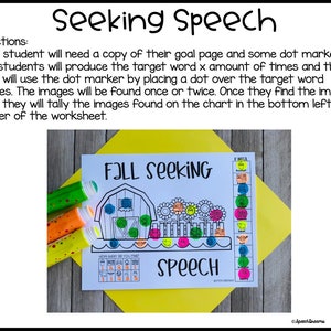 Fall Interactive Worksheets for Speech Therapy: Vocabulary Synonyms and ...