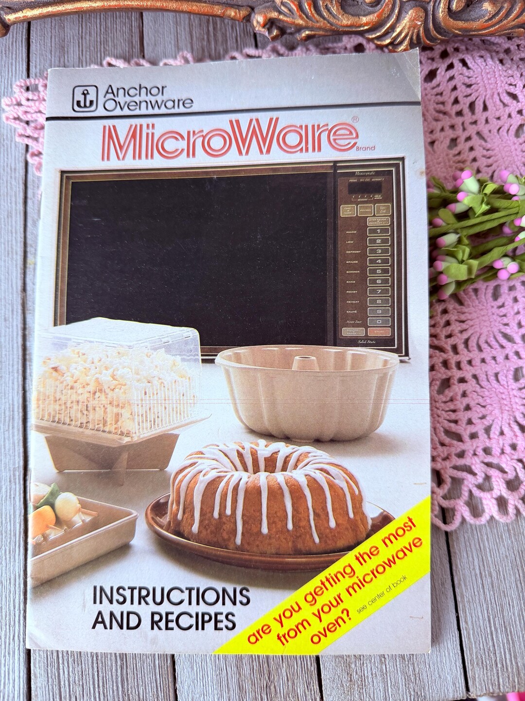 Anchor Ovenware Microware Instructions and Recipes - Etsy