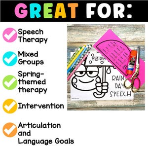 Spring Speech Language Therapy Craft: Frog Topic Maintenance and ...