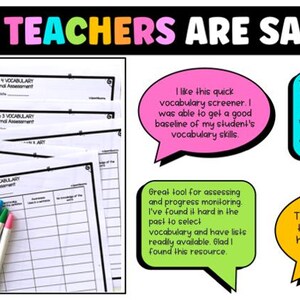 Vocabulary Language Assessment for Speech Therapy Data Collection ...