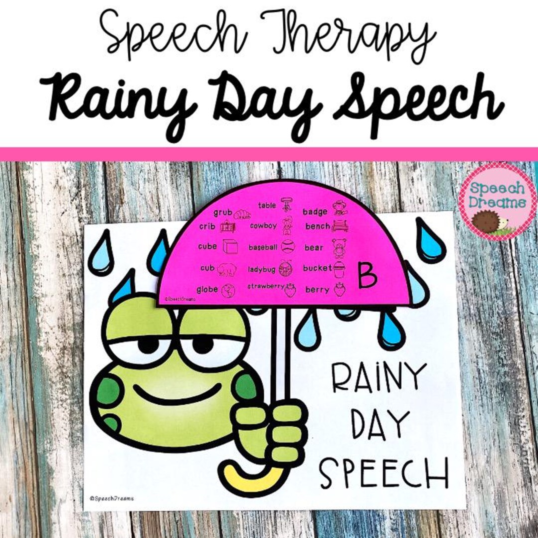 Spring Speech Language Therapy Craft: Frog Topic Maintenance and ...