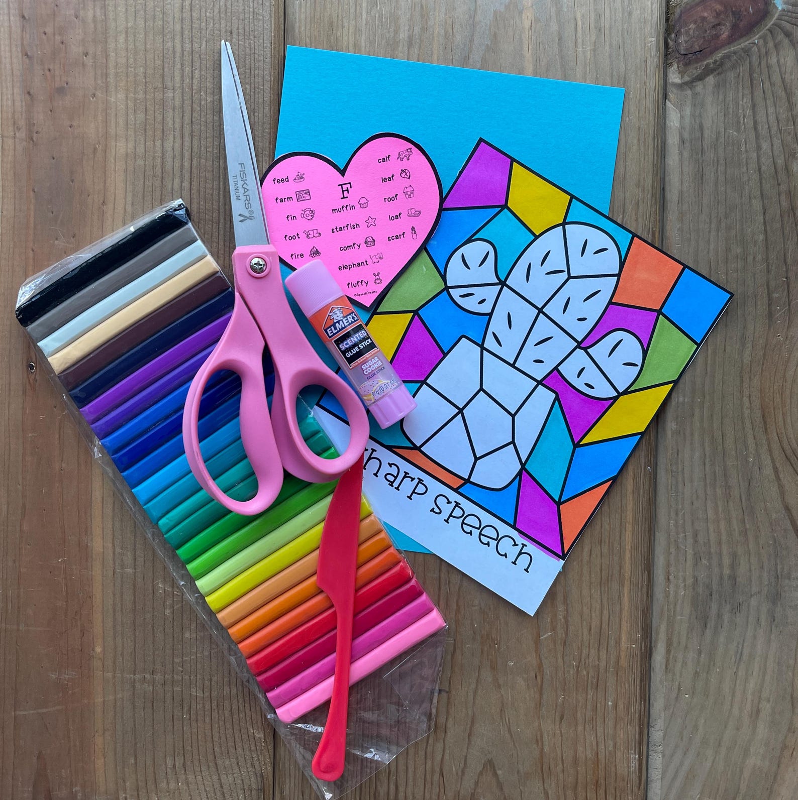 Speech Therapy Craft Articulation and Language: Clay Cactus Upper ...