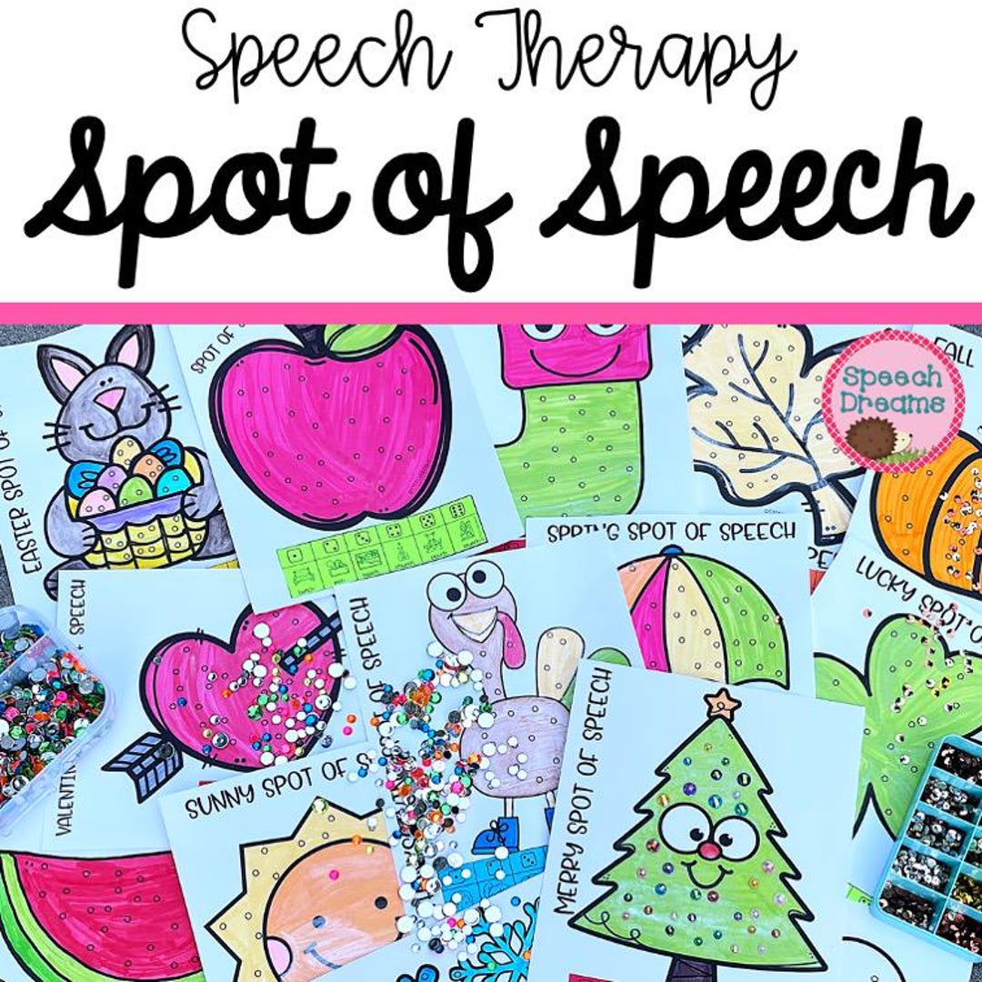 Seasonal Speech and Language Therapy Games for Articulation and Fine ...