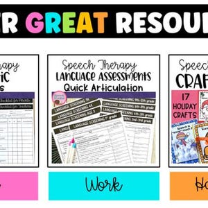 Vocabulary Language Assessment for Speech Therapy Data Collection ...