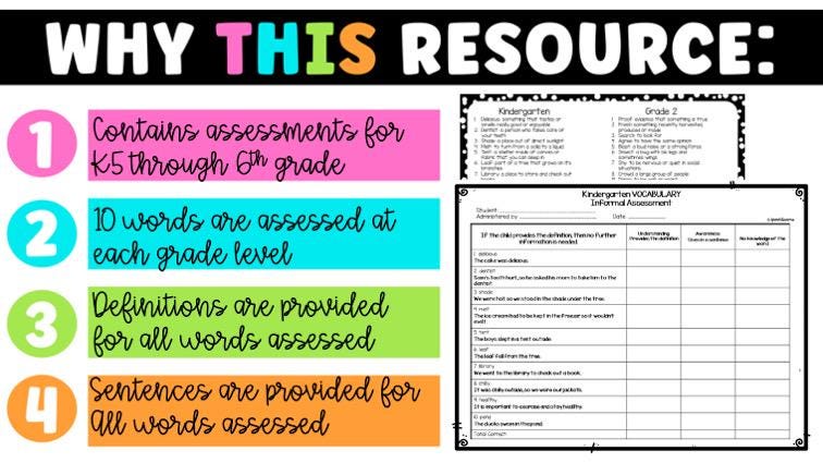 Vocabulary Language Assessment for Speech Therapy Data Collection ...