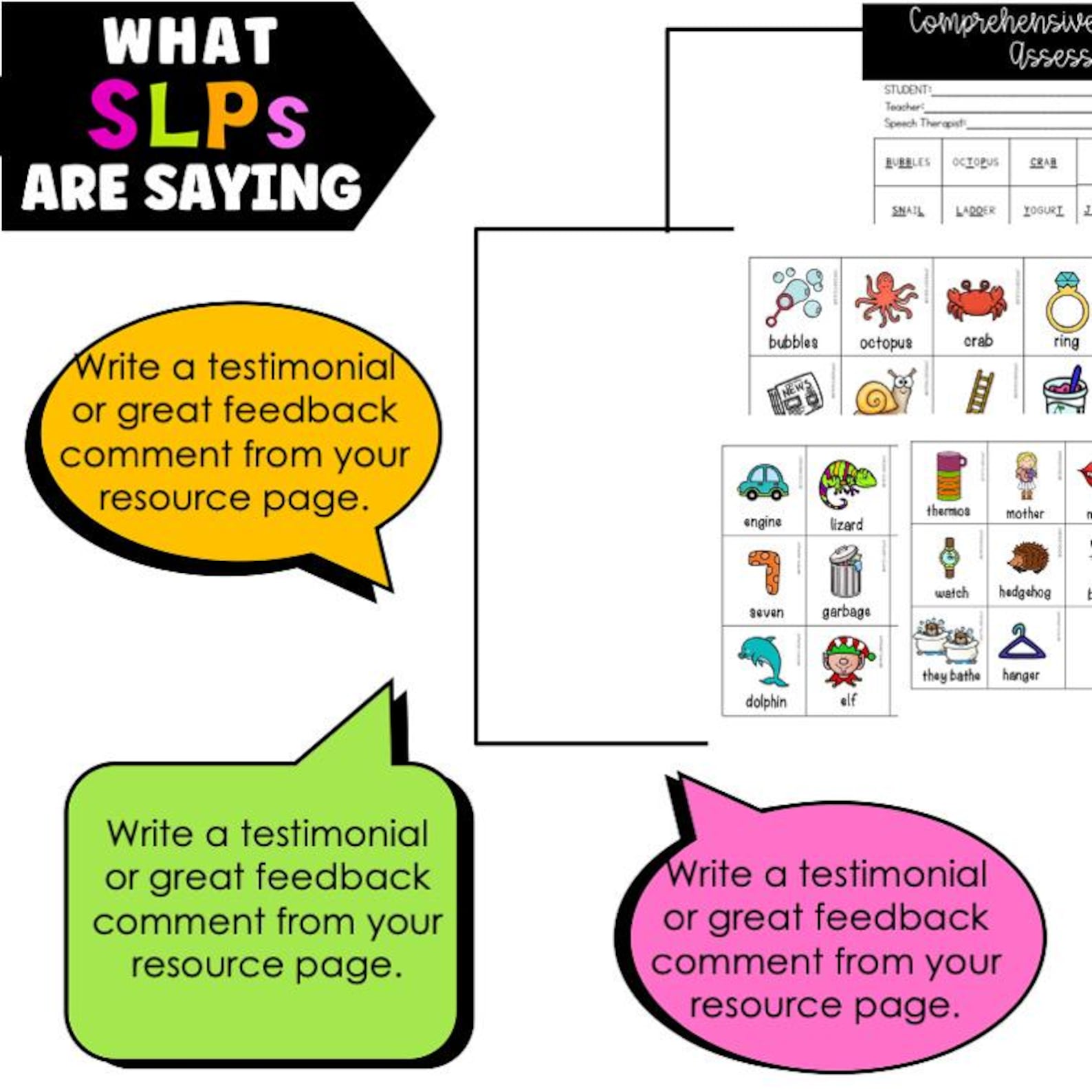 Speech Language Informal Assessments for K5 Thru 12th Grade | Profound ...