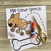 Dog and Bone Speech Therapy Craft Early Preschool Intervention Game ...