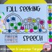 Fall Interactive Worksheets for Speech Therapy: Vocabulary Synonyms and ...