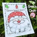 Christmas Craft for Speech Therapy: Santa Sequencing Categories ...