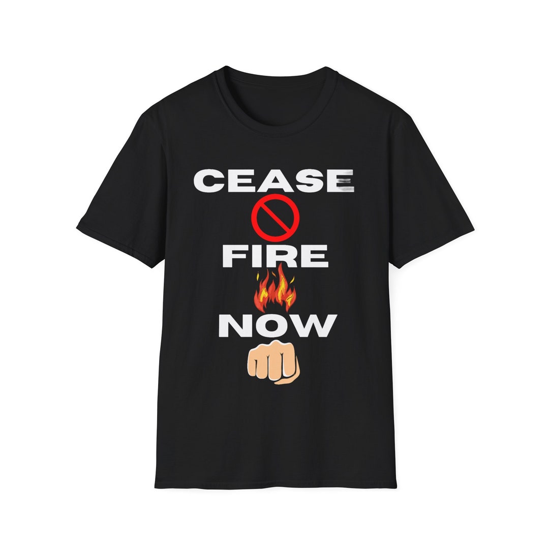 Cease Fire Now, Gaza Support Palestine, Ceasefire, Palestine Shirt ...