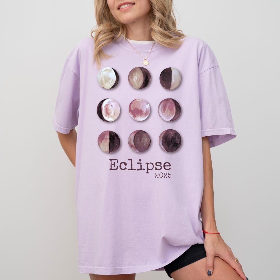 Total Eclipse 2025 Shirt, Solar and Lunar Eclipse 2025 Merch, Astronomy ...