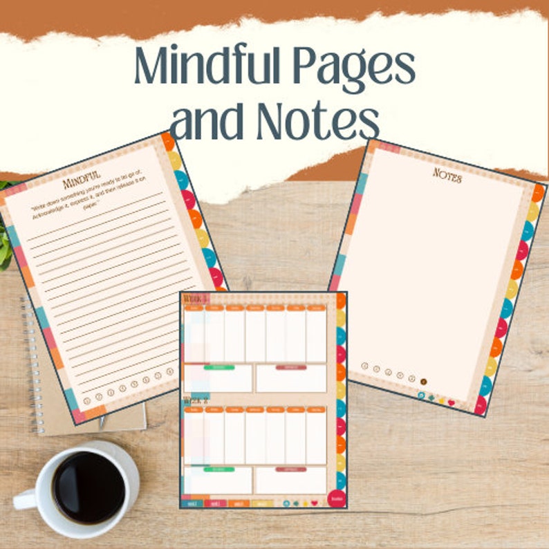 Planner 2024 Digital Printable Planner, PDF and Quick Notes Compatible ...