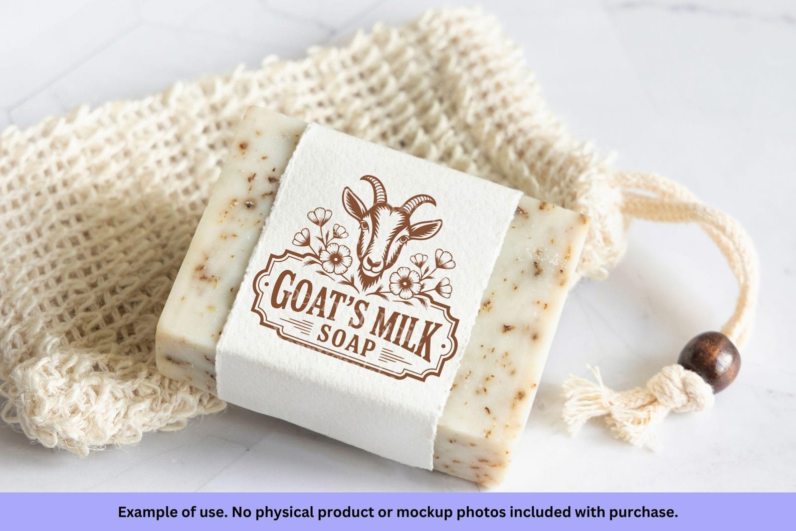 Goat's Milk Soap Label Design, SVG PNG JPG, Goat Milk Soap Sign Sticker ...