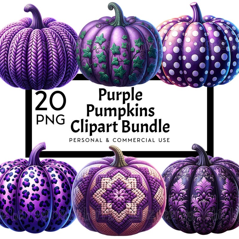 Purple Halloween - Etsy