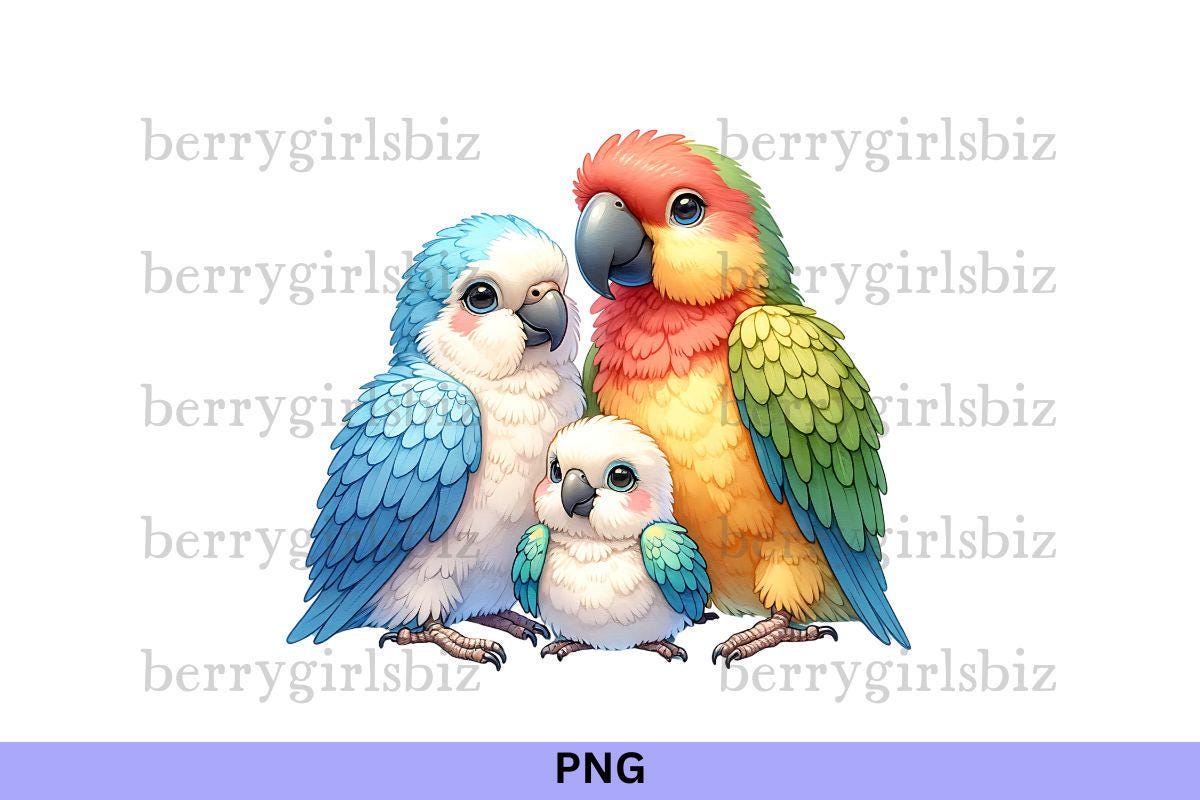 Parrot PNG, Parrots PNG, Parrot Family PNG, Parrot Clipart, Cute Parrot ...