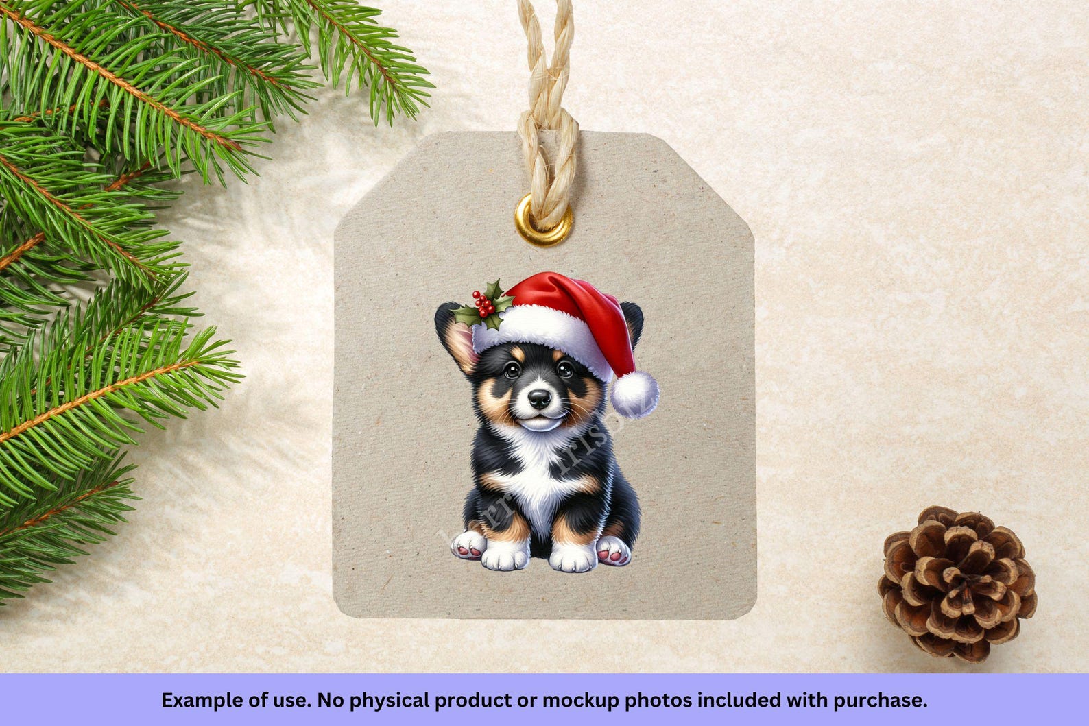 Corgi PNG, Corgi Santa Hat, Dog With Santa Hat, Christmas Corgi, Corgi ...