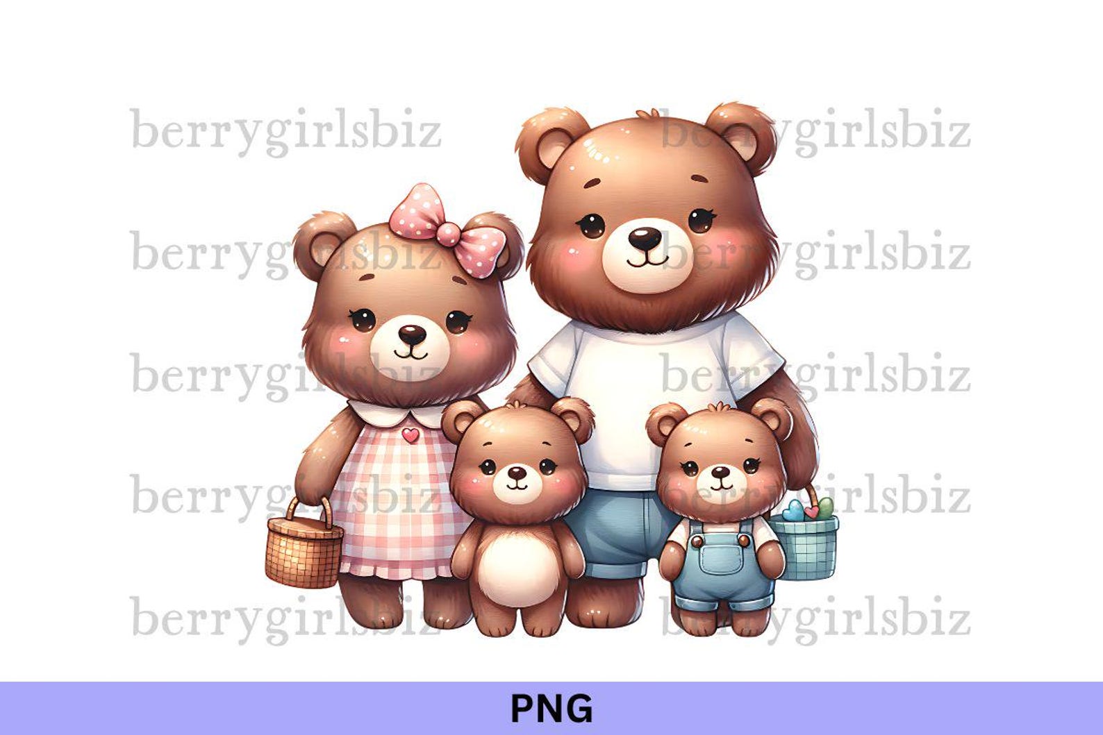 Bear Family PNG, Bear PNG, Bear Family Picture, Bear Family Portrait ...