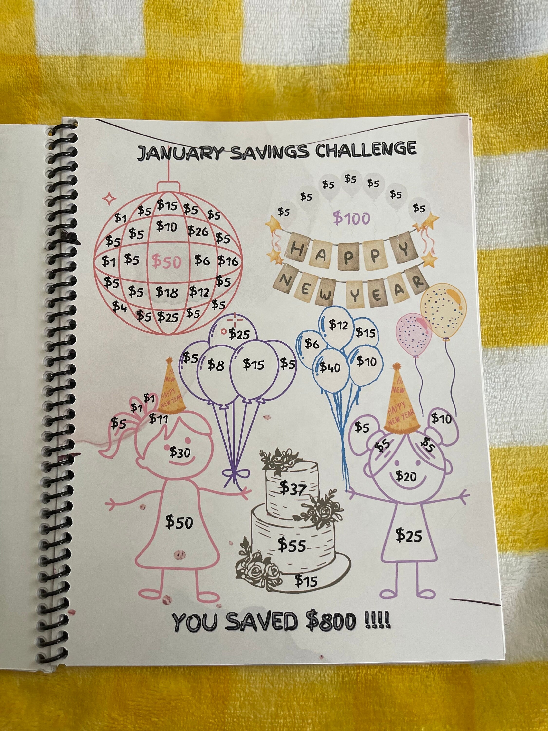 Ultimate Money Savings Challenge Book - Etsy