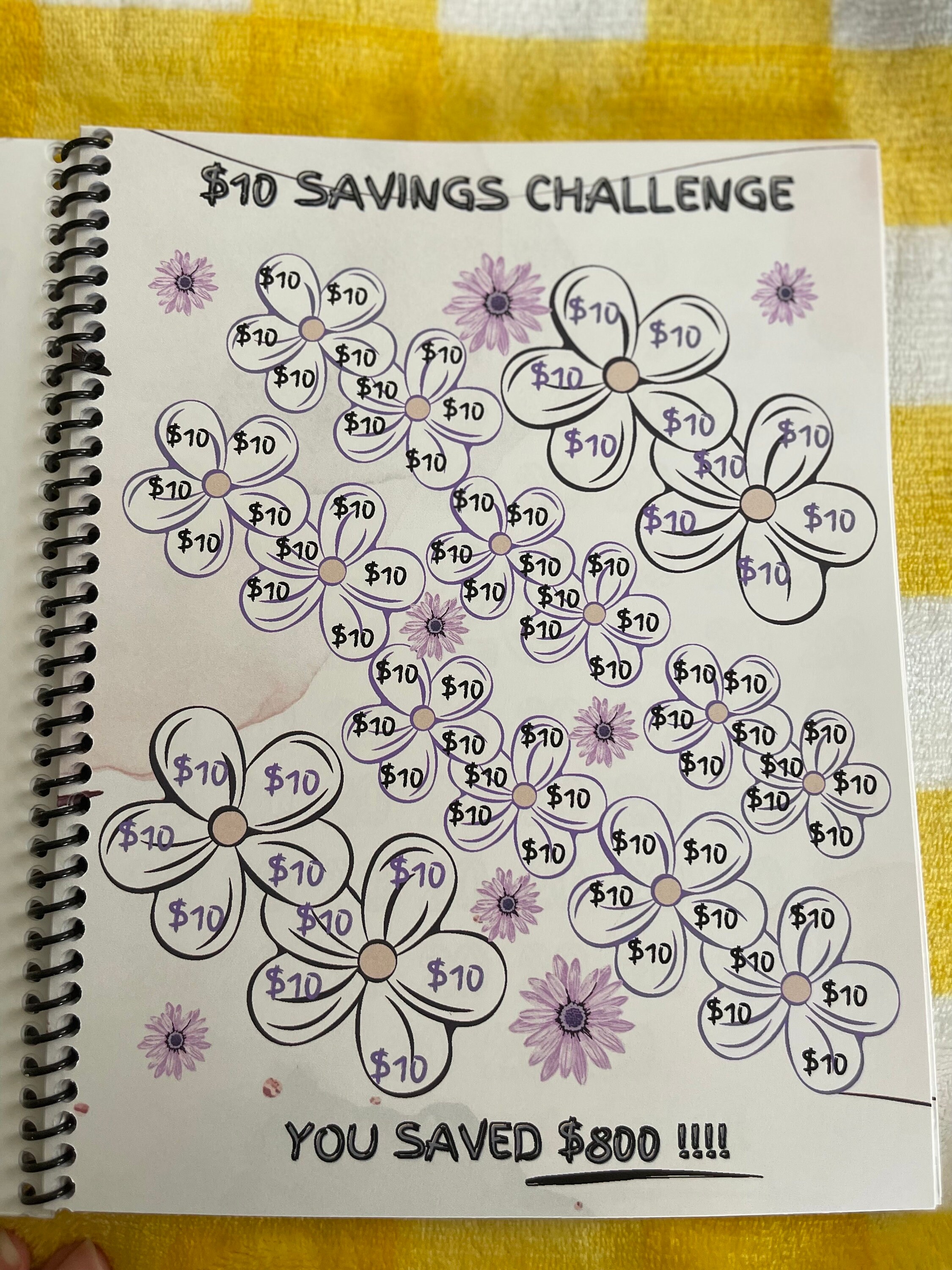 Ultimate Money Savings Challenge Book - Etsy