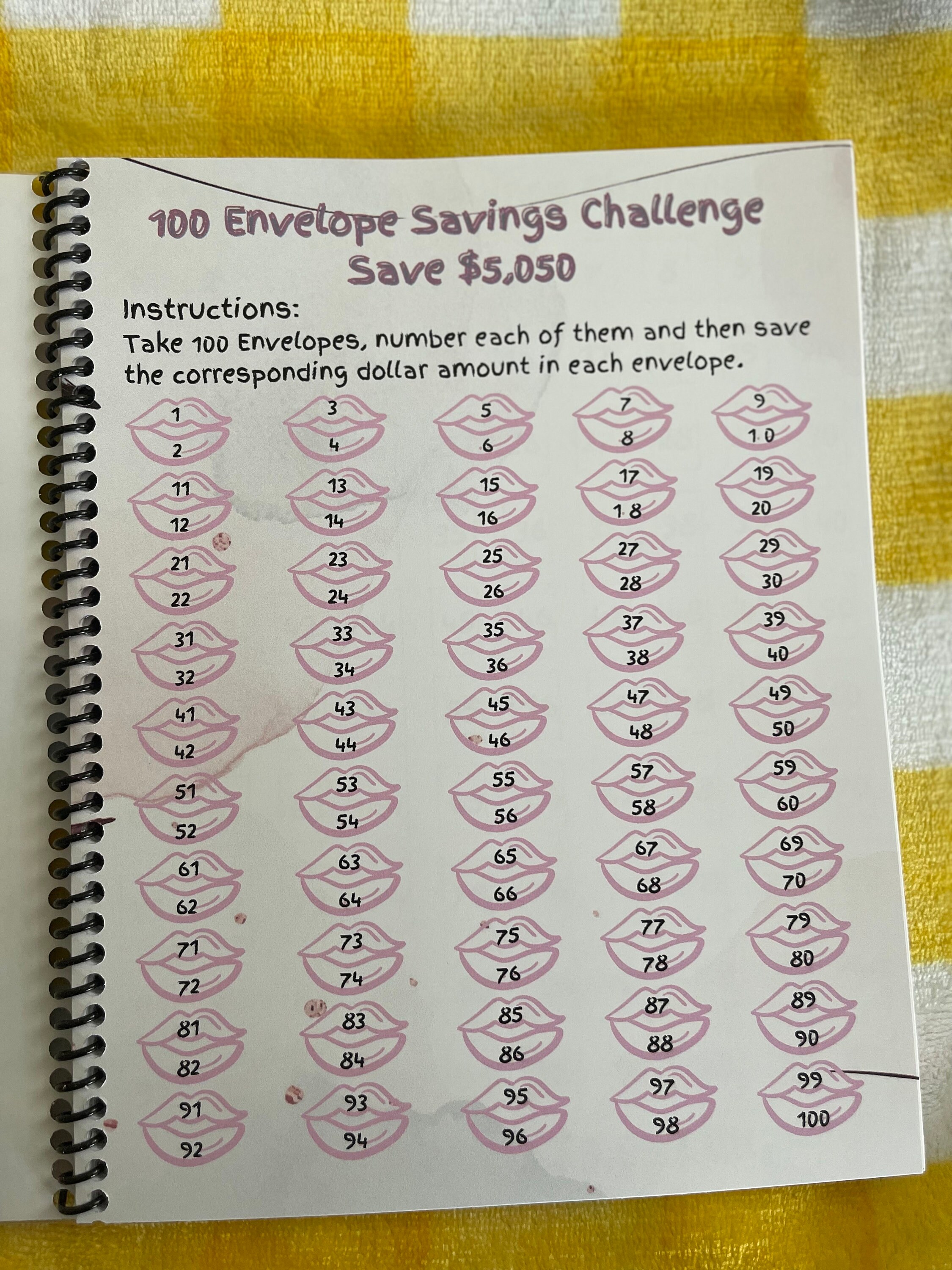 Ultimate Money Savings Challenge Book - Etsy