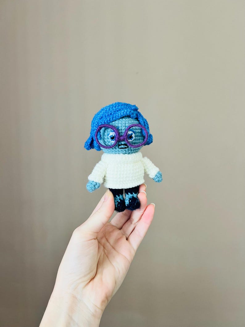 Sadness Emotion Doll Crochet Pattern PDF - Etsy