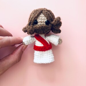 Jesus Christ Mini Amigurumi Crochet Pattern | DIY Christian Gift ...