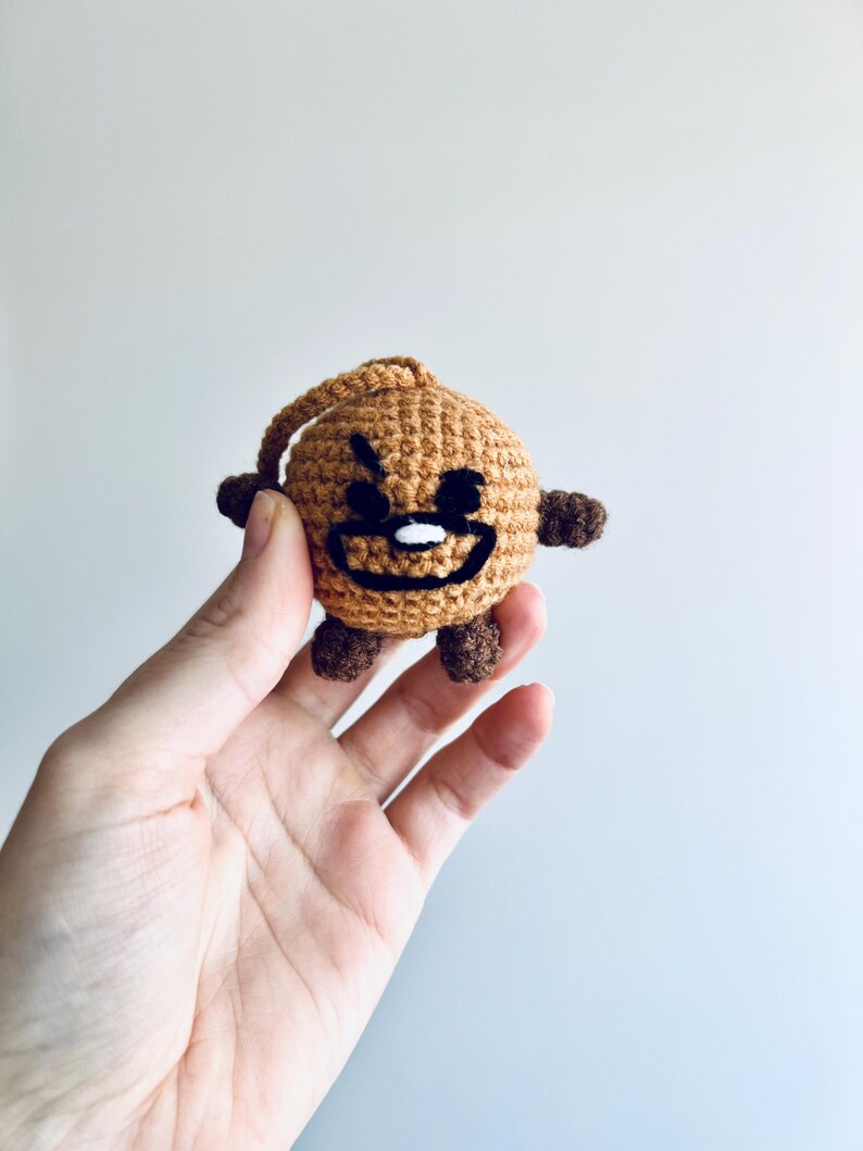 BT21 Character Keychains Crochet Pattern PDF - Etsy