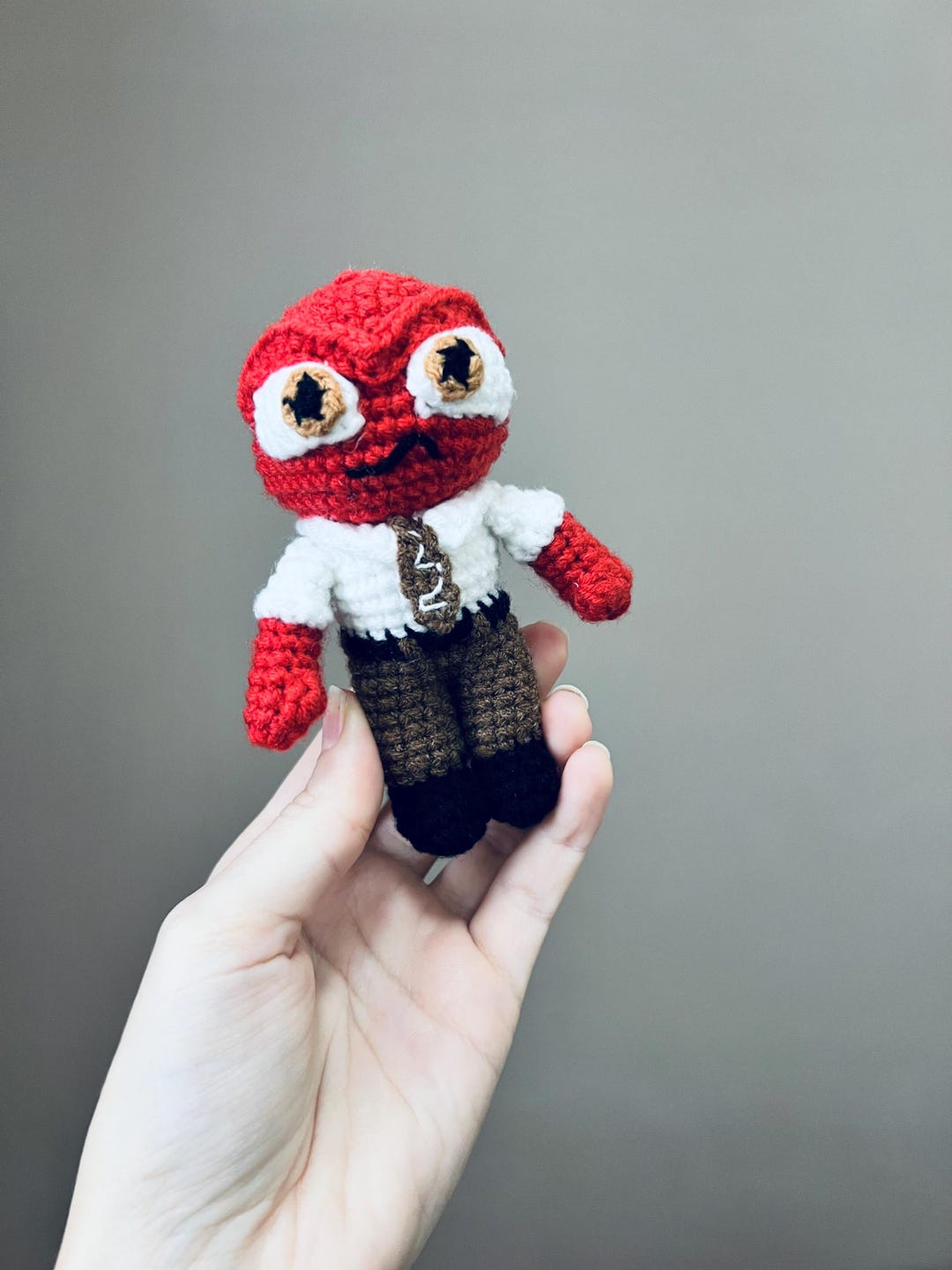Angry Guy Emotion Crochet Pattern PDF - Etsy