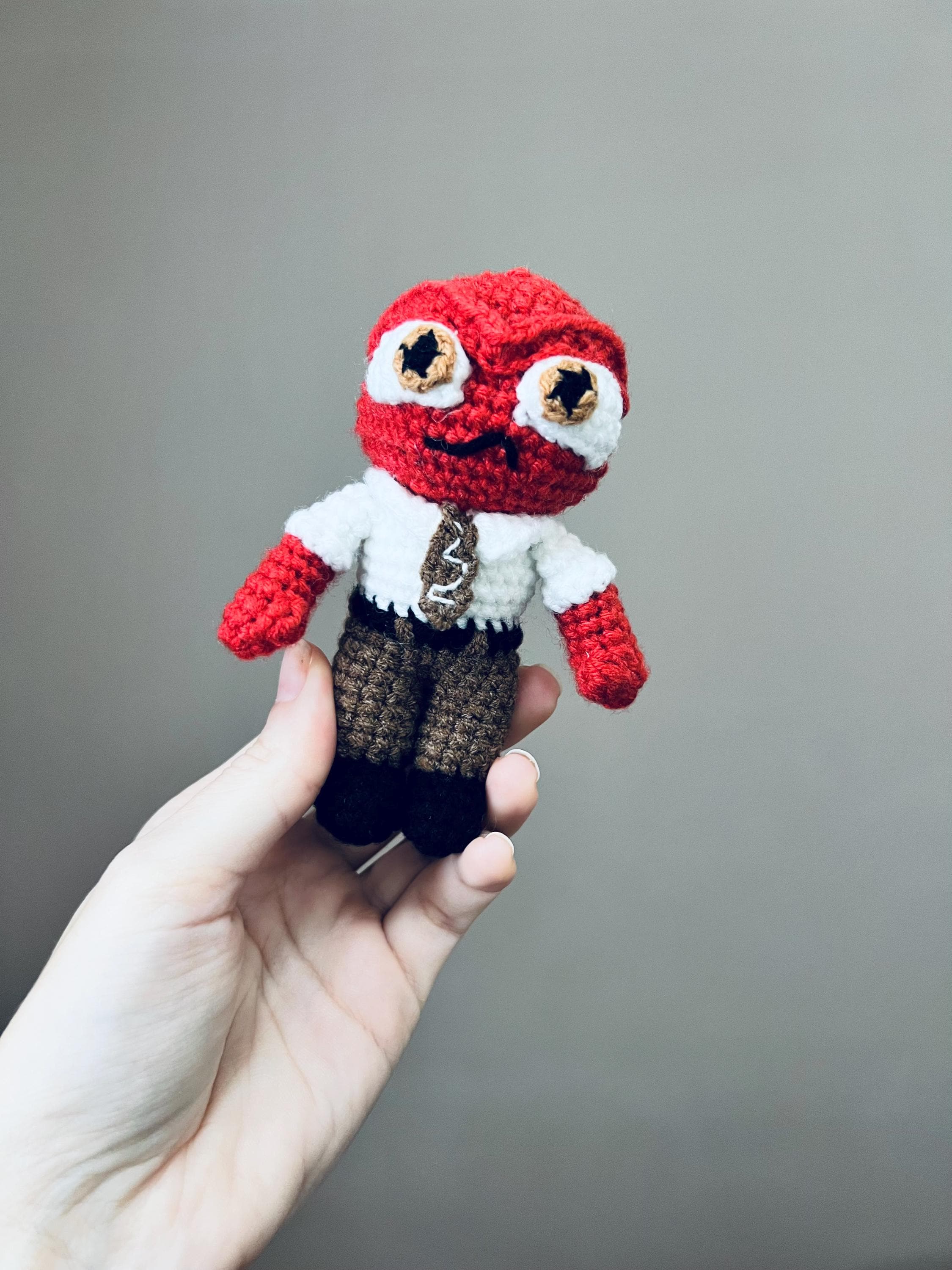 Angry Guy Emotion Crochet Pattern PDF - Etsy