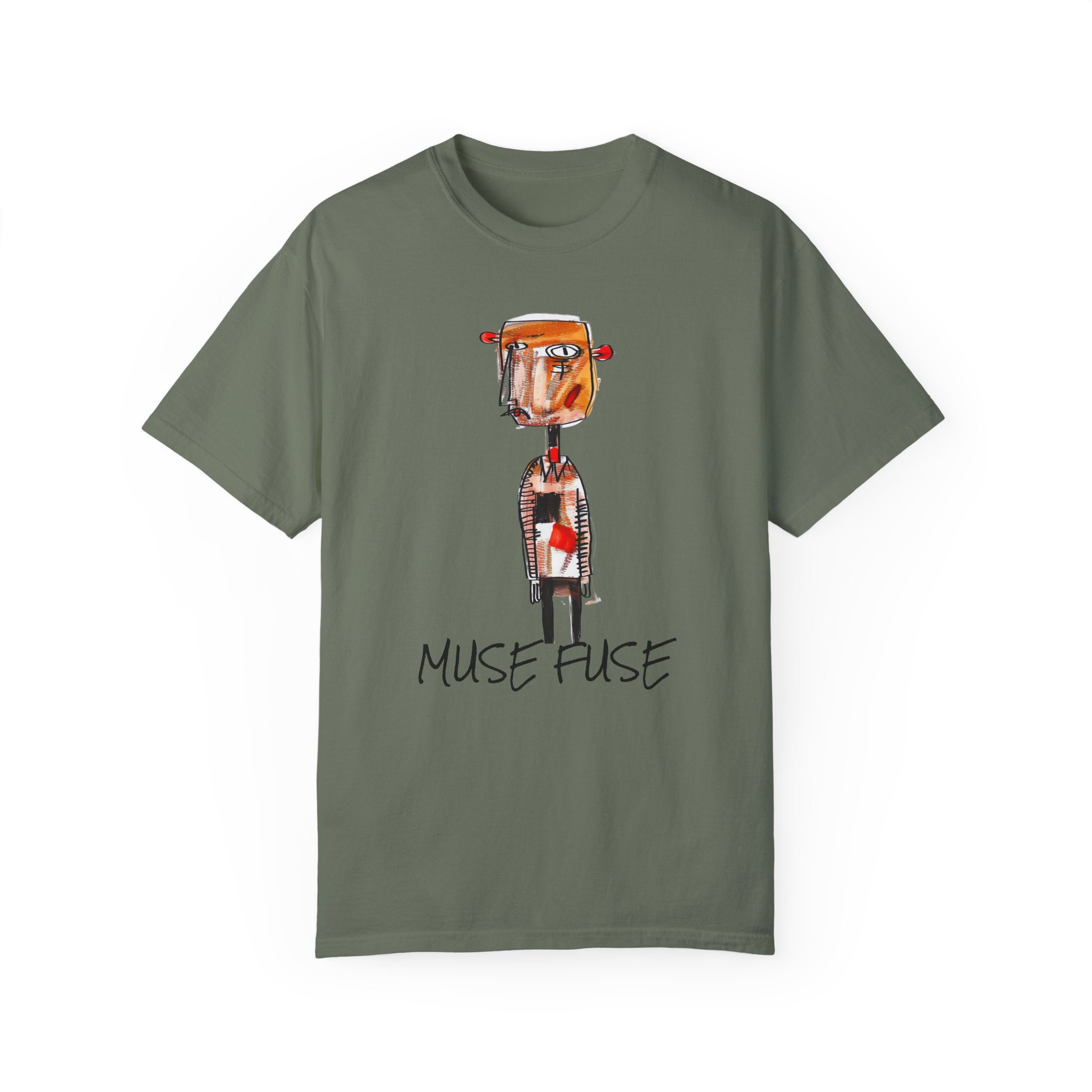 Muse Fuse Unisex Garment-dyed T-shirt - Etsy