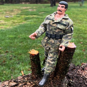 Soldier 12" Camo Action Figure, in Time. US Army and Airborne Are ...